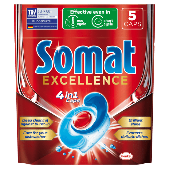 Somat Excellence 4u1 tablete za perilicu posuđa, 5/1 | MALL.HR