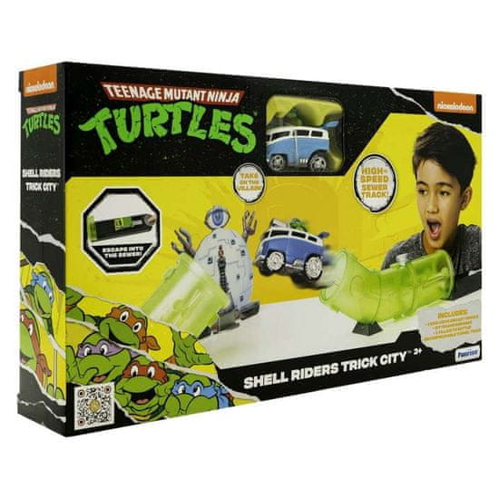 Funrise Teenage Mutant Ninja Turtles set, Shell Riders Trick City ...