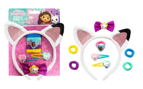 Joy Toy Gabby's Dollhouse set za kosu, mačje uši, 9/1 (42878) | MALL.HR