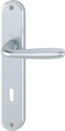 Hoppe Maribor 1766 3022P OB F1 kvaka sa štitom aluminij MALL HR