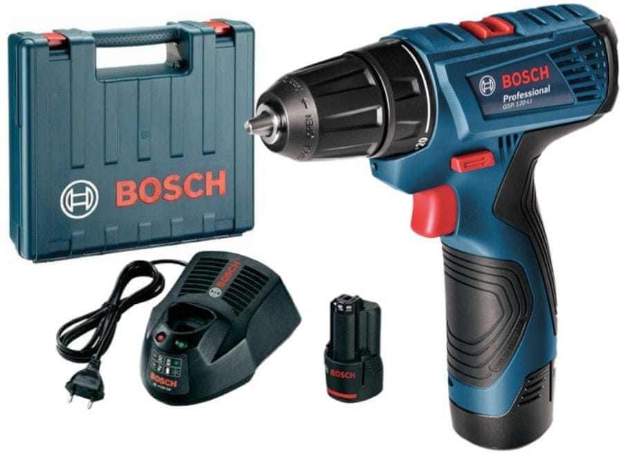 BOSCH Professional akumulatorska bušilica-odvijač GSR 120-LI ...