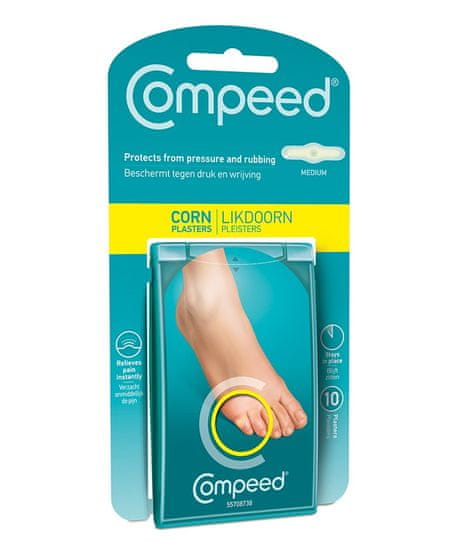 Compeed flasteri za kurje oči, srednji, 10 komada | MALL.HR