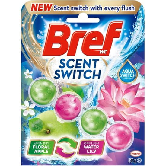 Bref Perfume Switch, Apple & Water Lily WC osvježivač, 50 g | MALL.HR