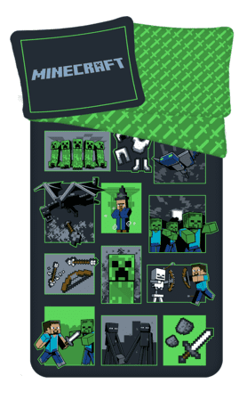 Jerry Fabrics Posteljina Minecraft Survival Mode | MALL.HR