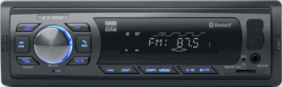 Muse New One AR auto radio, Bluetooth, crni | MALL.HR