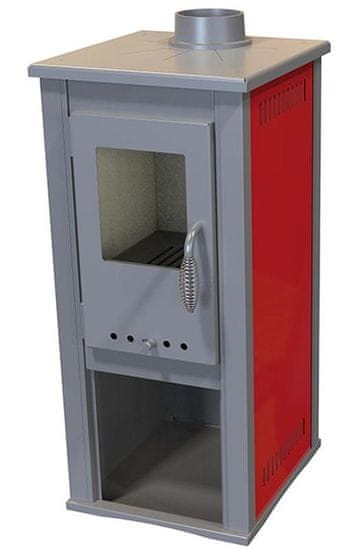 Bella Thalia peć od lijevanog željeza Okta M, crvena | MALL.HR