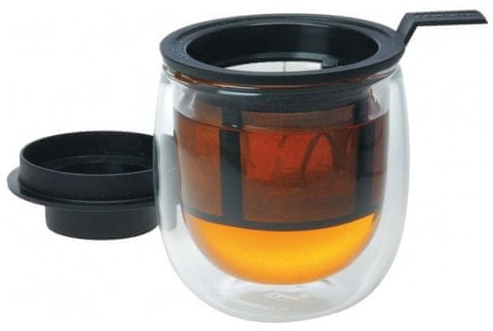 Finum Hot Glass šalica s duplim staklom i filterom, 130 ml | MALL.HR