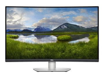 DELL S3221QS monitor, 4K, LED, 70.92 cm (31,5"), zakrivljen (210-AXLH ...