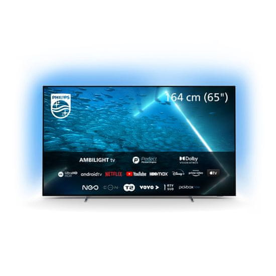 Philips 65OLED707/12 4K UHD OLED televizor, Android TV, 120 Hz ...